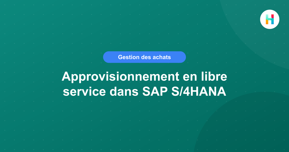Formation SAP S/4HANA : Approvisionn... | Mohamed-ali KOUBAA